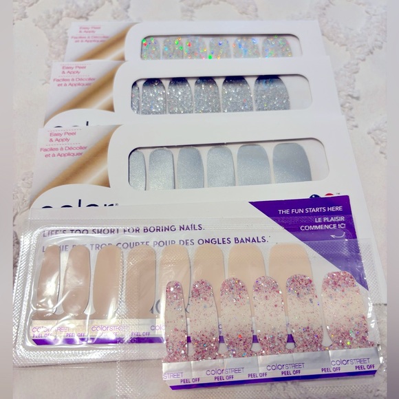 Color Street | Bath & Body | Color Street Bling Bundle 4sets And An ...